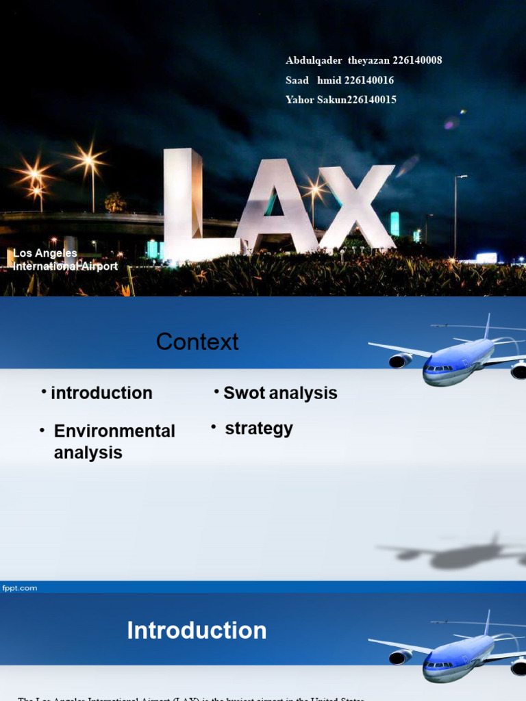 LAX AIROPORT(1) (1) | Download Free PDF | Airport | Airlines