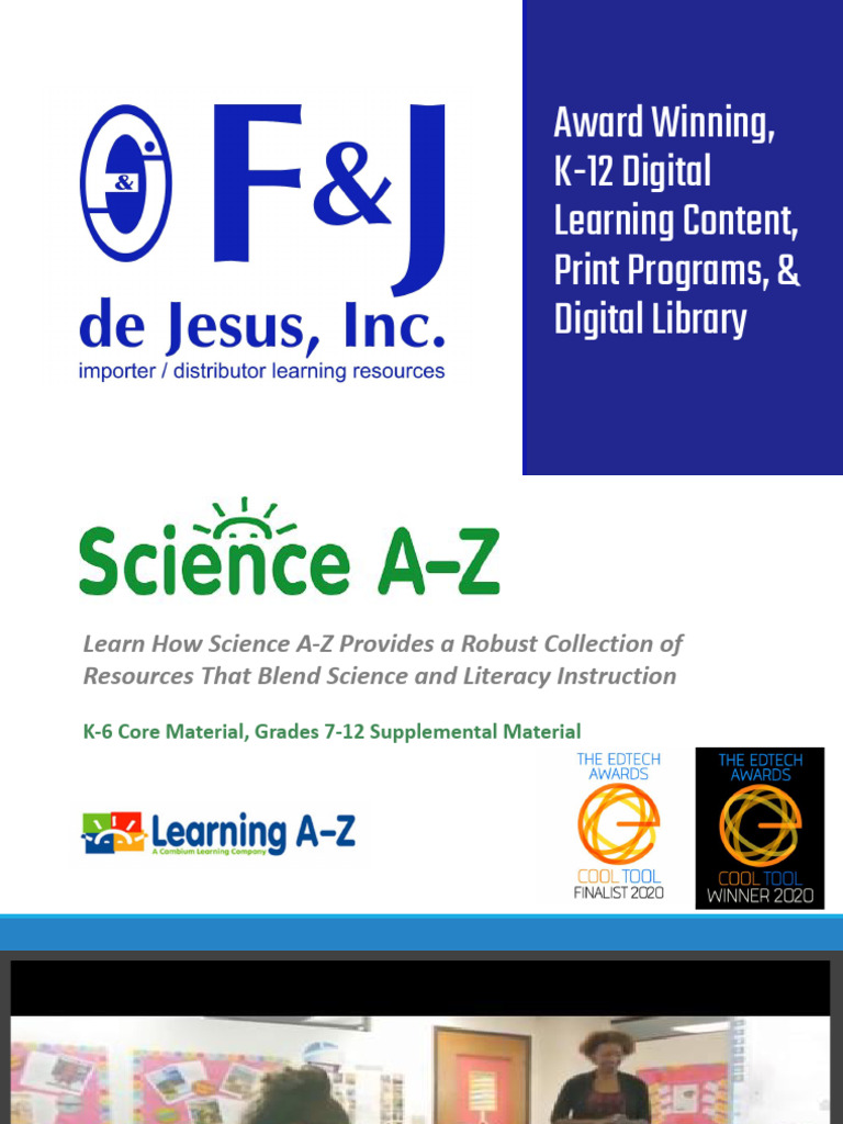 Students Orientation and Guide - Kids A-Z (Science A-Z) | PDF ...