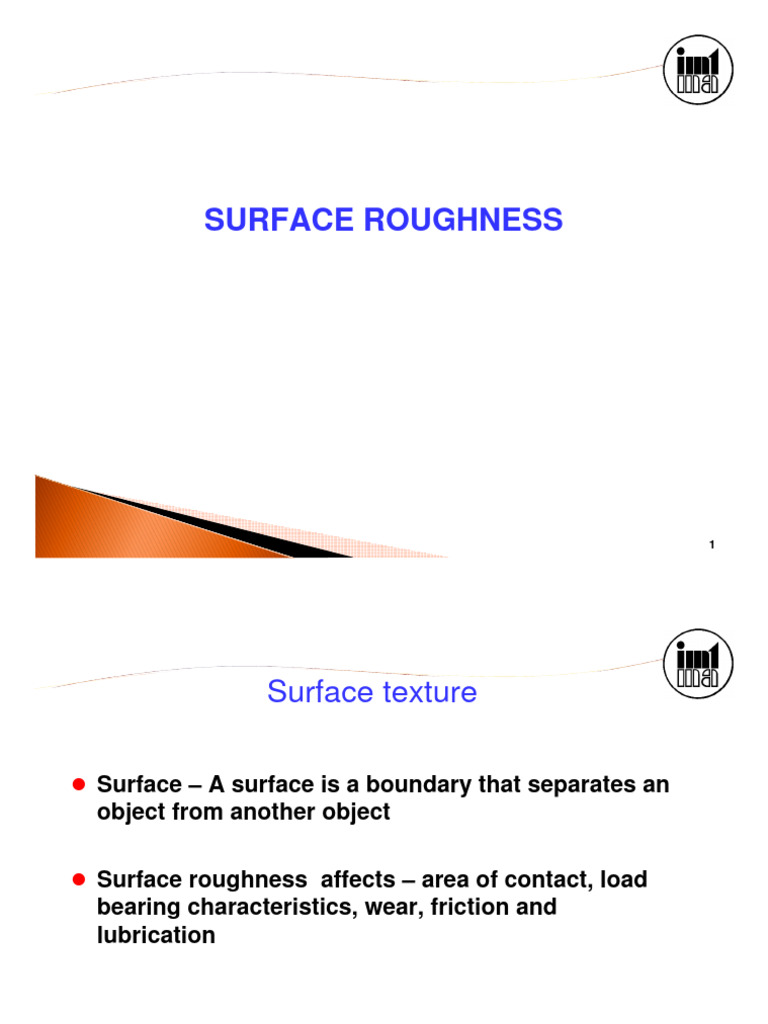 Surf Rough | PDF | Surface Roughness | Wavelength