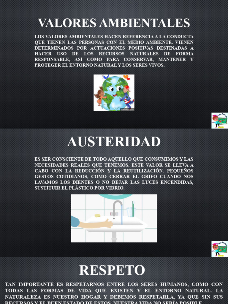 Valores AMBIENTALES LOS SERES VIVOS Y SU ENTORNO | Descargar gratis PDF ...