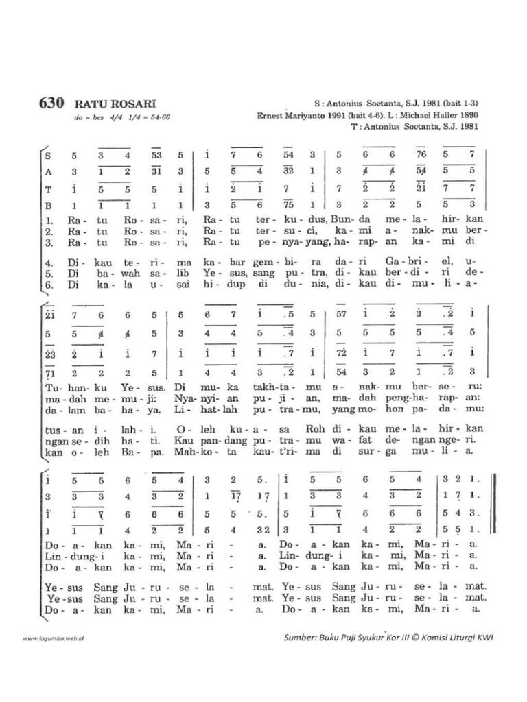 Lagu Doa Rosario 15 Mei 2023 Pdf
