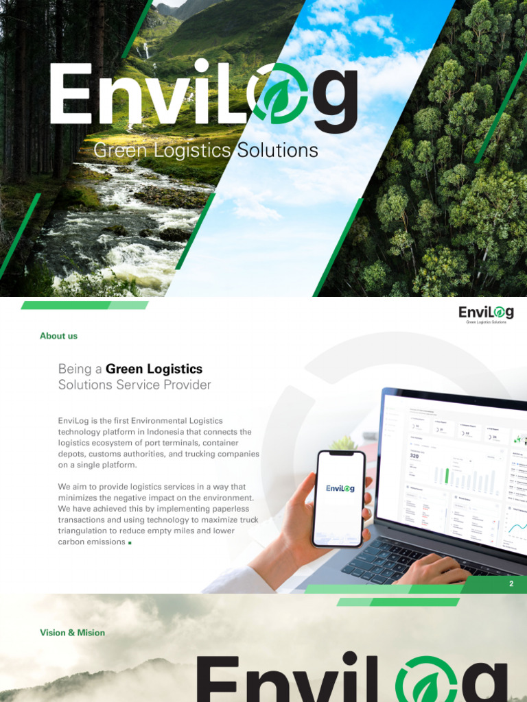 Desain Pitch Deck Envilog.compressed | PDF