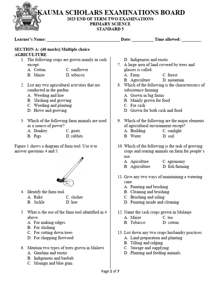 Science STD 5 | PDF | Agriculture | Foods