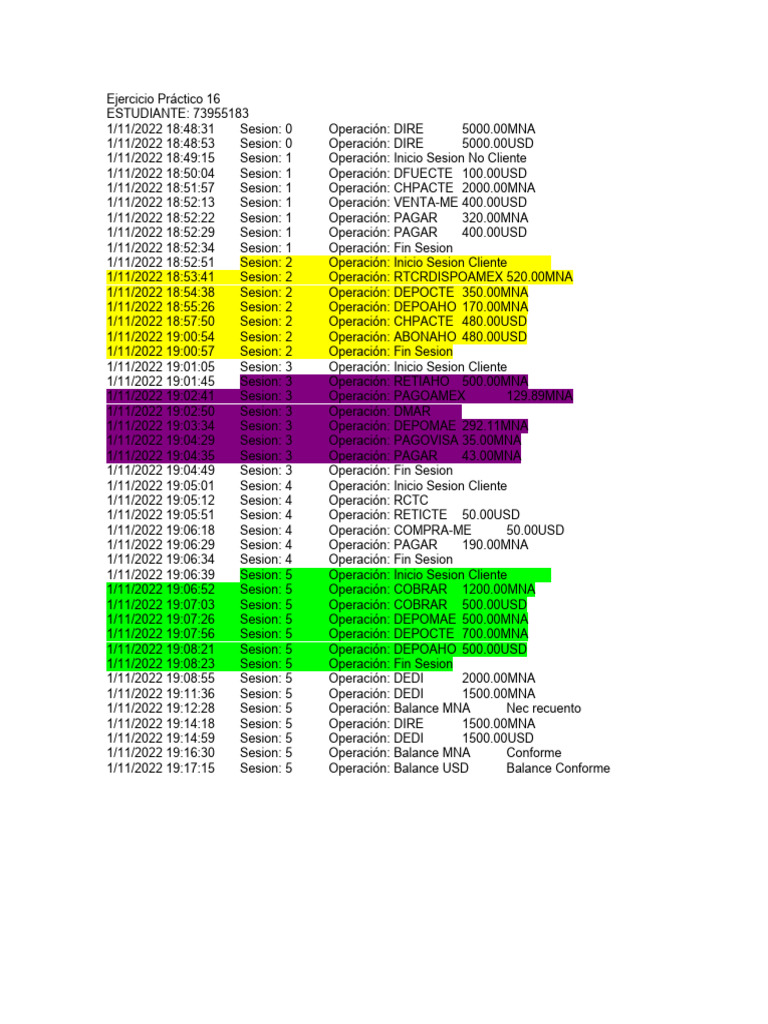 Ejercicio Practico 6 | PDF