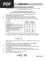 Data Analytics Aptitude Test Questions | PDF