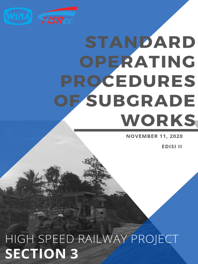 Sop Subgrade Works | PDF
