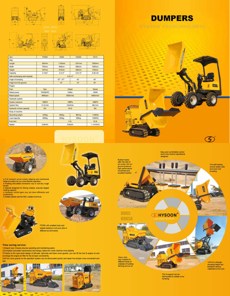 HYSOON Dumper | PDF