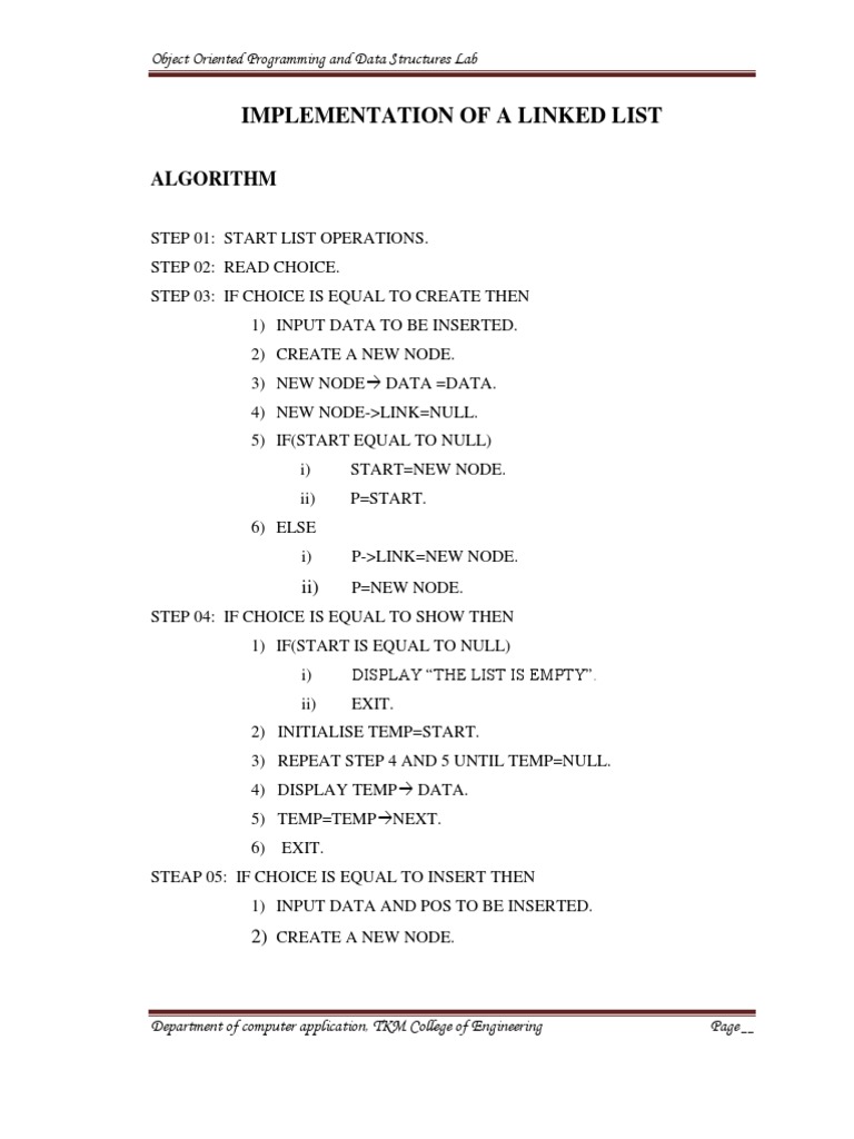 Linked List and Queue Implementation in C | PDF | Queue (Abstract Data ...