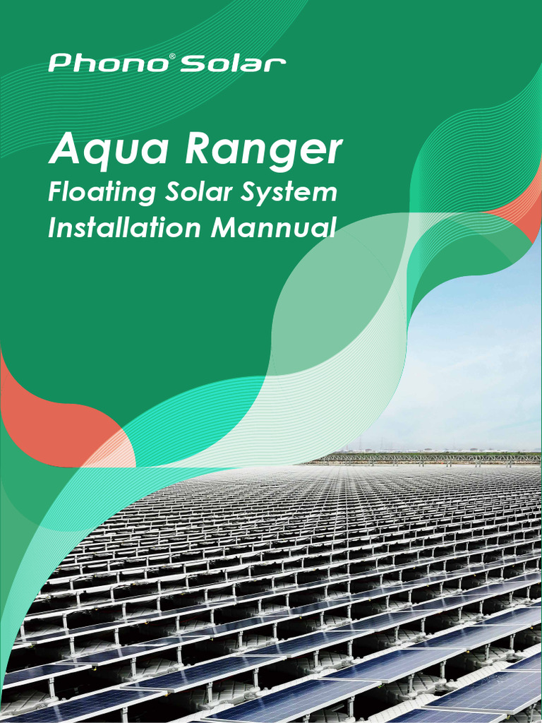 Aqua Ranger Floating Solar System Guide | PDF | Anchor | Nut (Hardware)