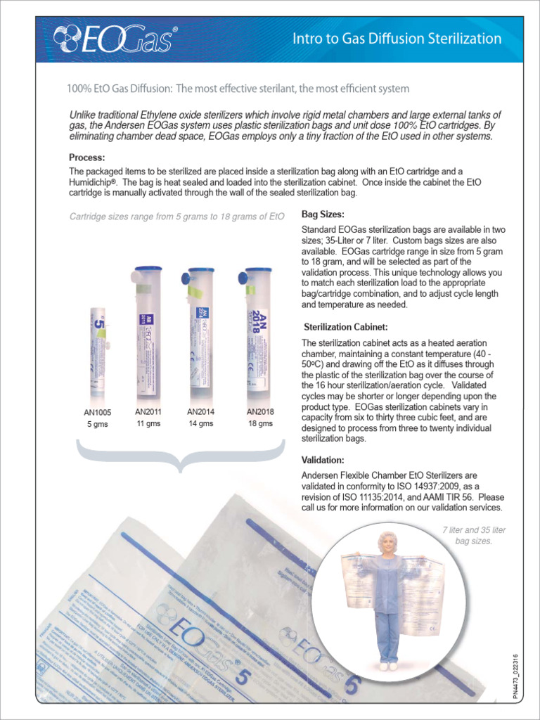 EOGas3 Introduction To EtO Gas Diffusion | PDF | Sterilization ...