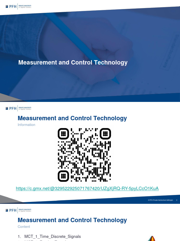 MCT 1 Time Discrete Signals | PDF | Analog To Digital Converter ...