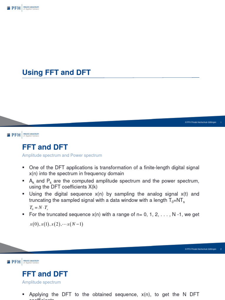 MCT 4 DFT Energy Signals | PDF | Spectral Density | Discrete Fourier ...