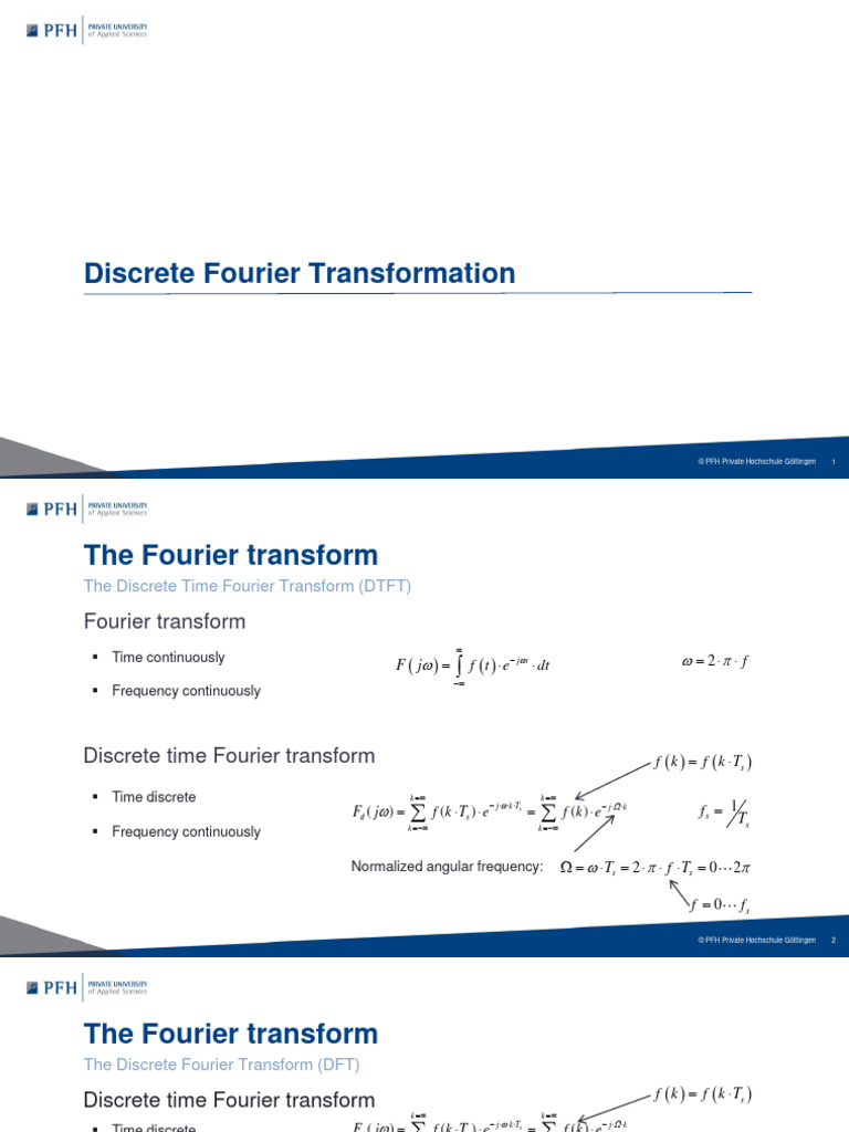 MCT_3_DFT_ver2 | Download Free PDF | Discrete Fourier Transform | Fast Fourier Transform