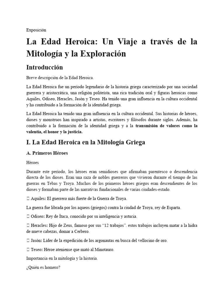 Exposicion | PDF | Mitología griega | Argonautas