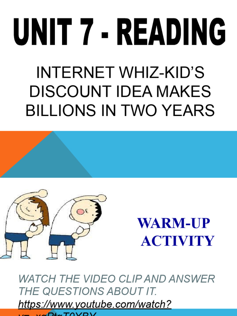 Sample Reading Trinh Bay U.7 Whiz Kids | PDF | Auction | Business