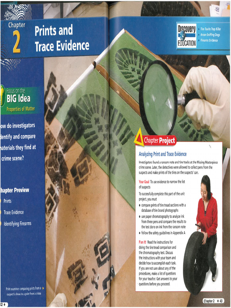 Scan of Forensic Science Textbook Chapter 2 v2 | PDF