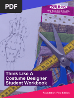 Costume Design Template for Students | PDF