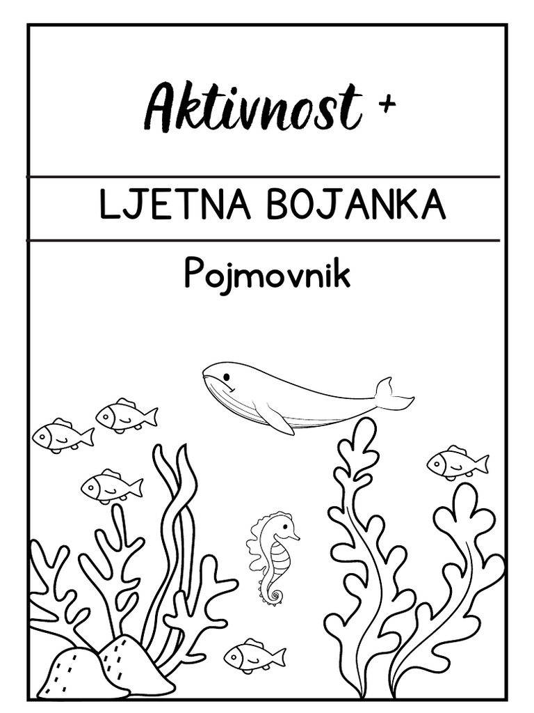 Ljetna bojanka (1) | PDF