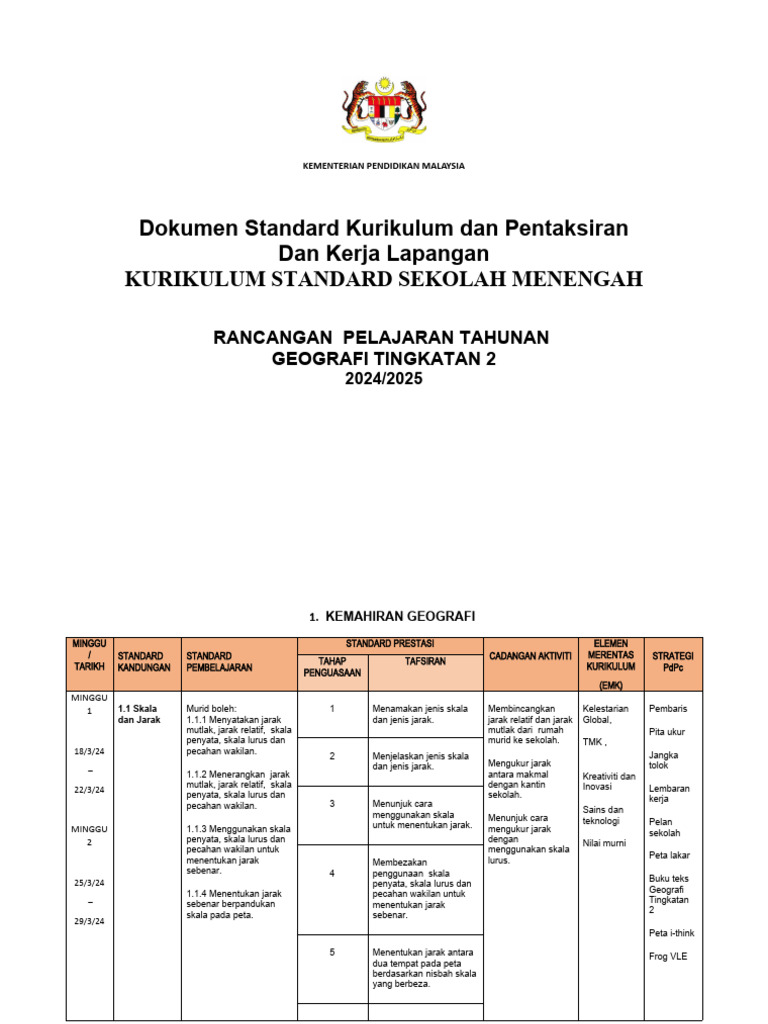 RPT Geo Form 2 | PDF