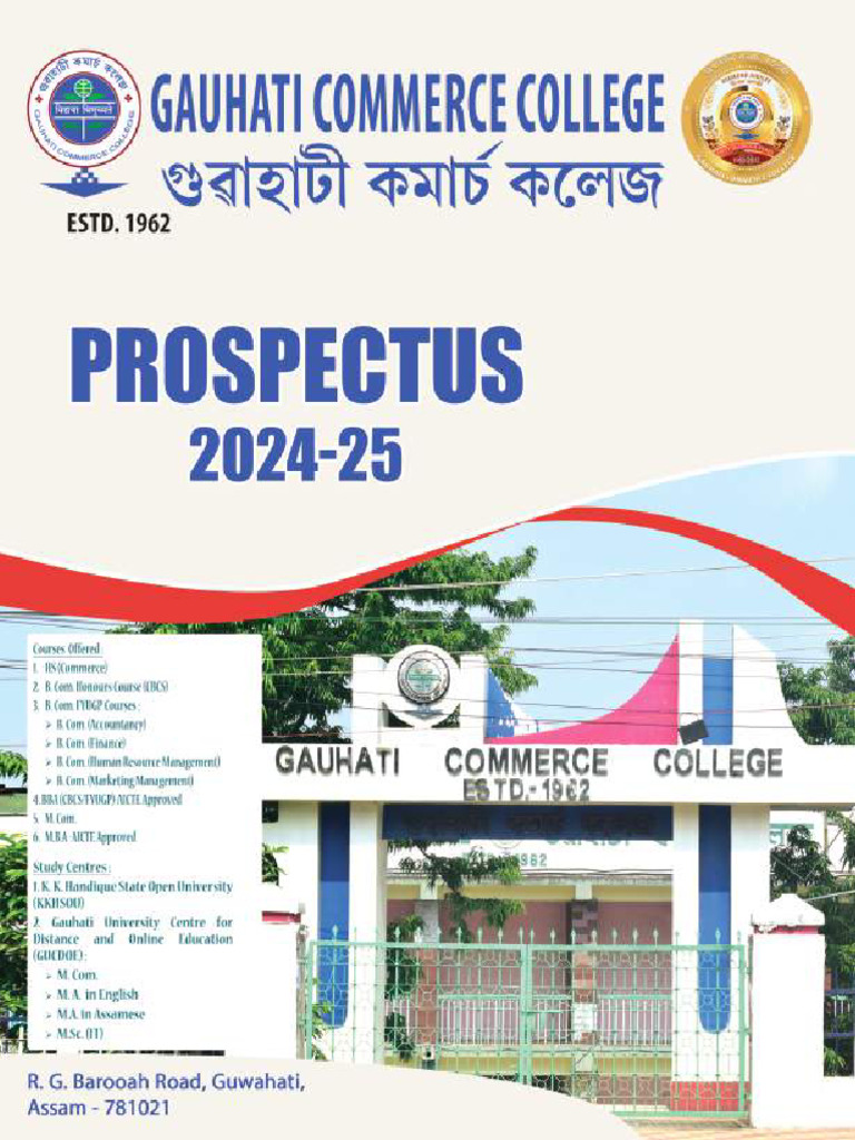 Prospectus 2024 25 | PDF | Market (Economics) | Accounting
