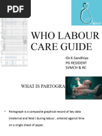 WHO 2022 Partograph | PDF