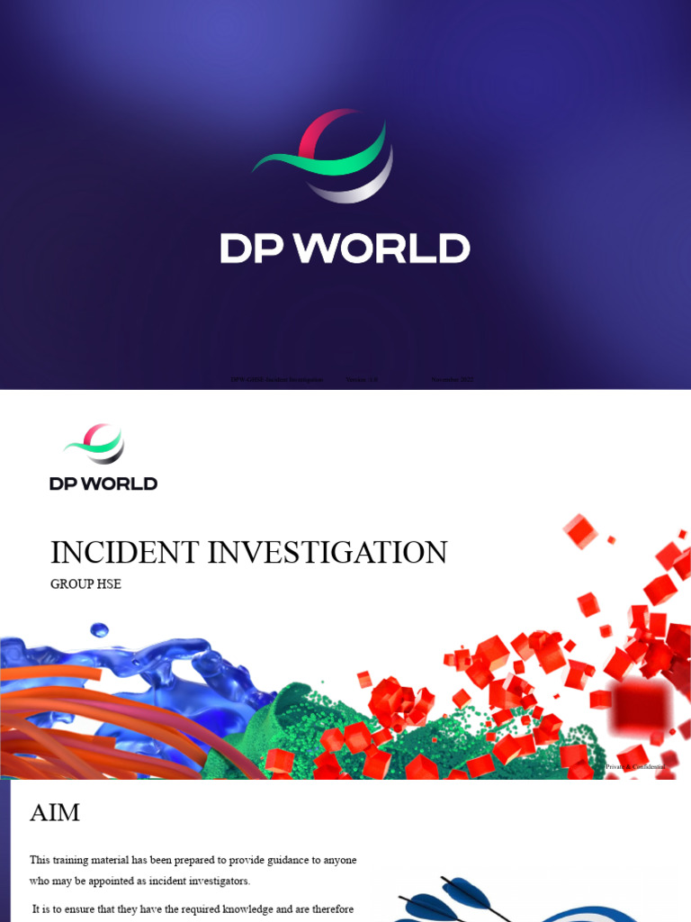 Incident Investigation Training Guide | PDF | Risk | Occupational ...