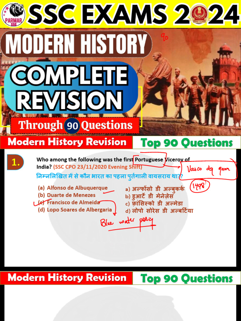 Complete Modern History Revision | PDF