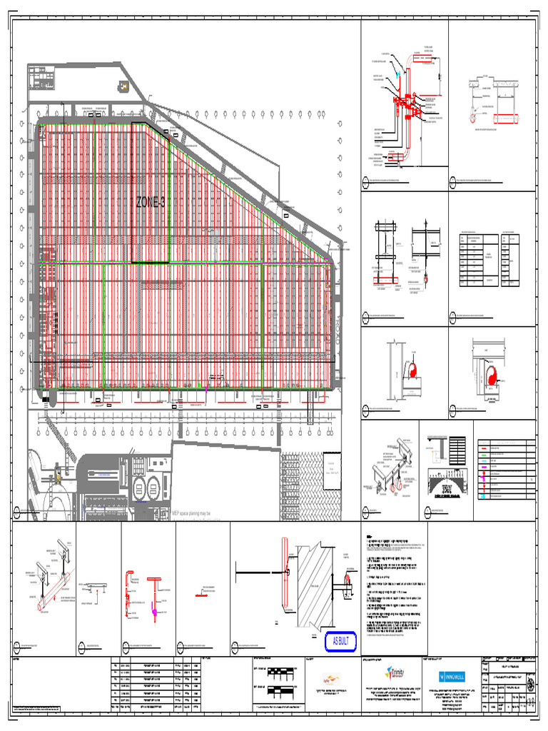 Agility WH-Warehouse Building Sprinkler Layout-AS BUILT DRAWING 1-4-24-AGIL-FPS - 001 | Download ...