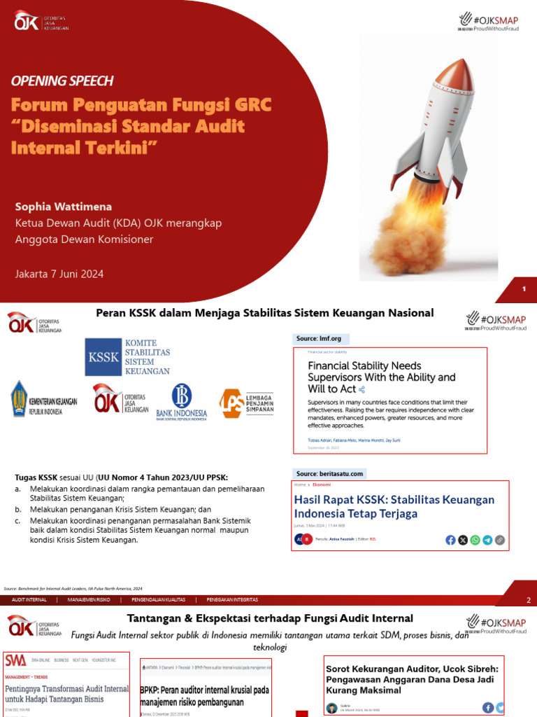 Penguatan Fungsi Audit Internal GRC | PDF