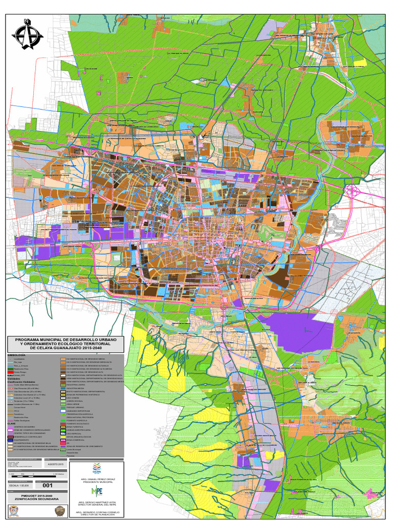 Pmduoet 2015 2040 Carta Sintesis | PDF | Geodesia | Cartografía
