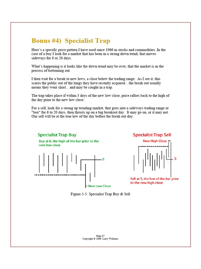 Trap | PDF | Day Trading | Market (Economics)