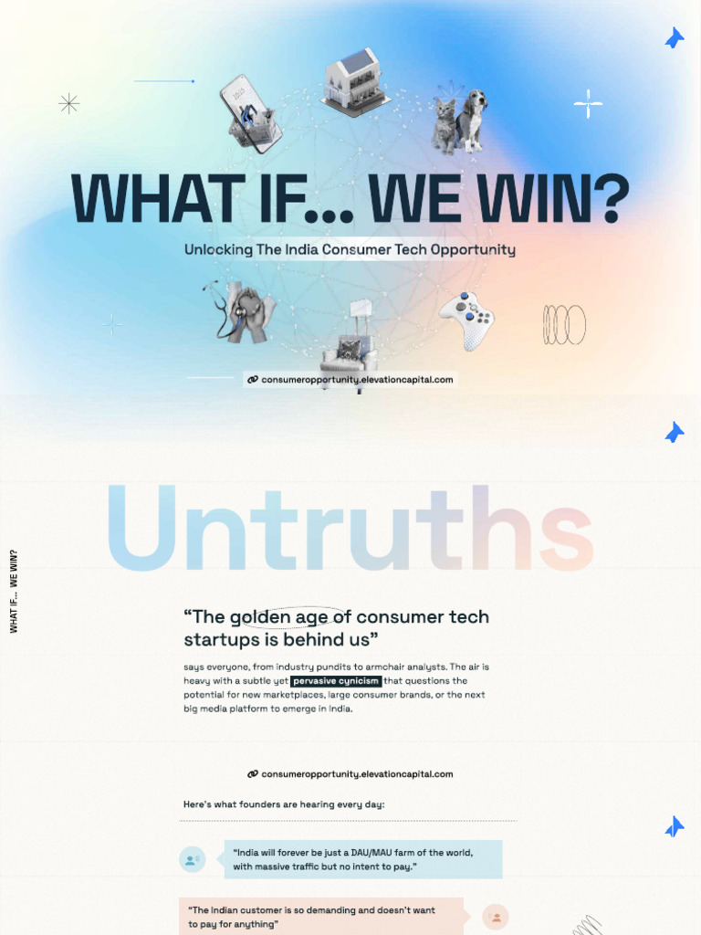 Elevation Consumer Tech Opportunities Report | PDF | Subscription Business Model | E Commerce