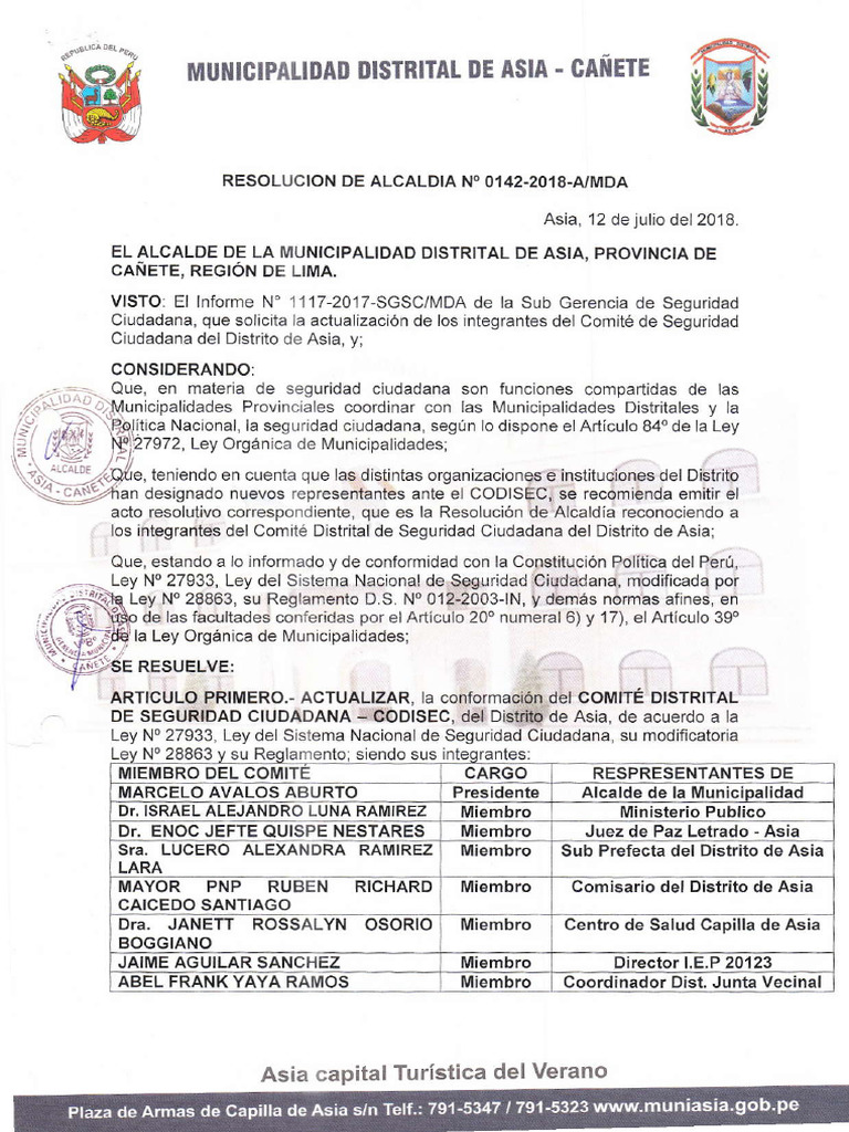 MDAj | PDF | Gobierno