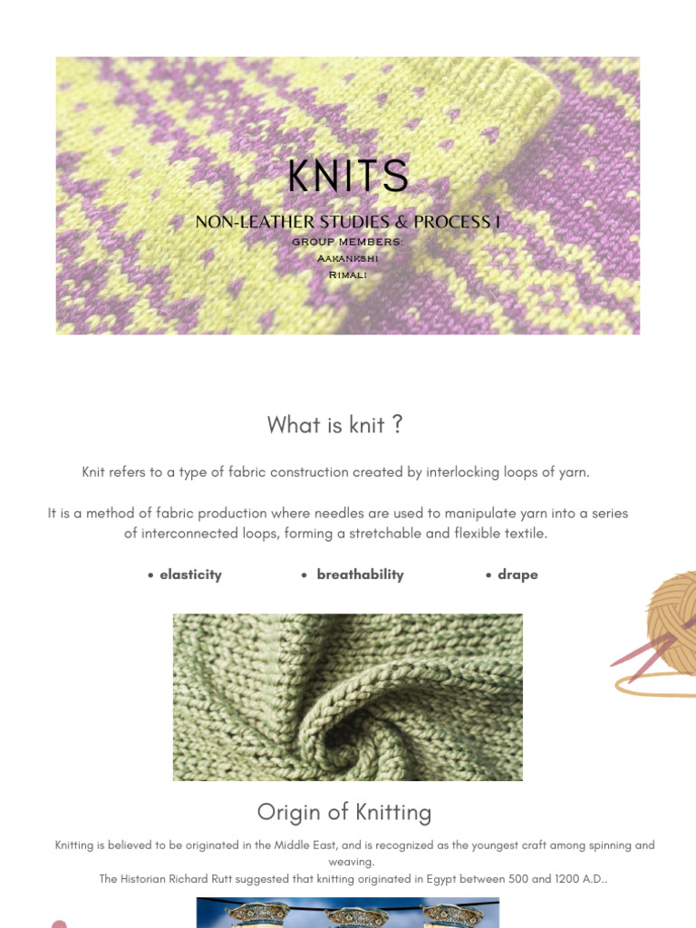 NON-LEATHER STUDIES & PROCESS I | Download Free PDF | Knitting | Textiles