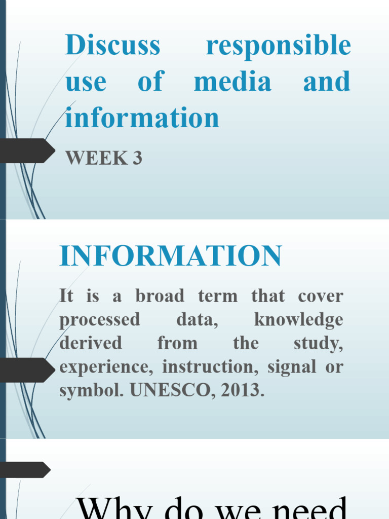 Q3 Lesson 3 Lecture | PDF | Information | Social Media