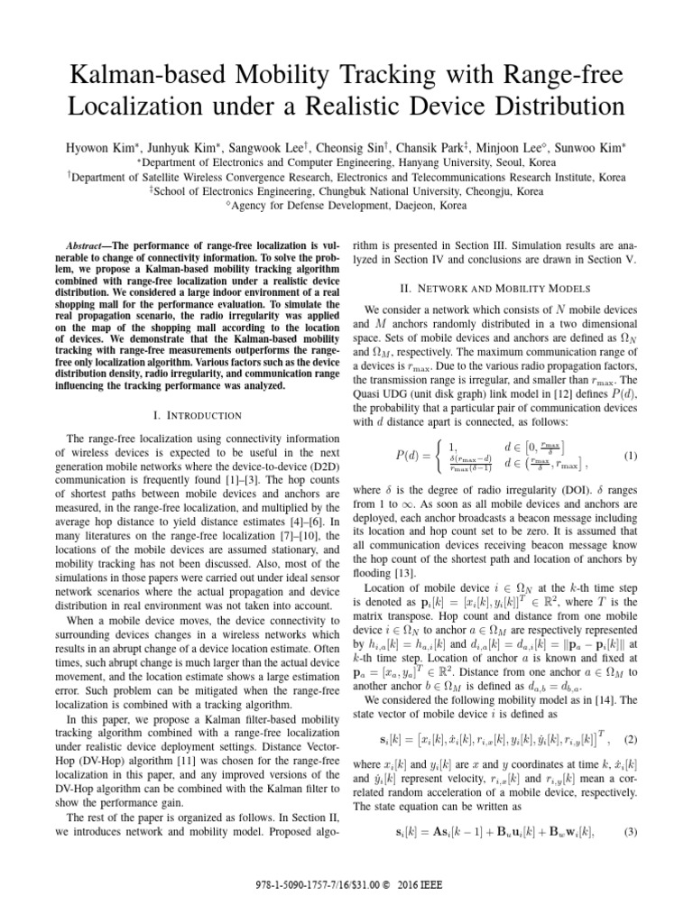 S03-3 Kim Kalman-Based Mobility Tracking With Range-Free Localization ... S03-3 Kim Kalman-Based Mobility Tracking With Range-Free Localization ...