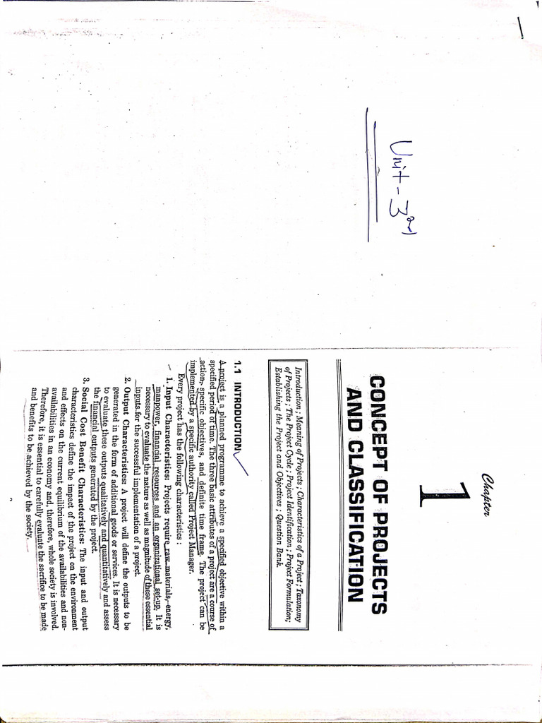 PM&E Unit 3 | PDF