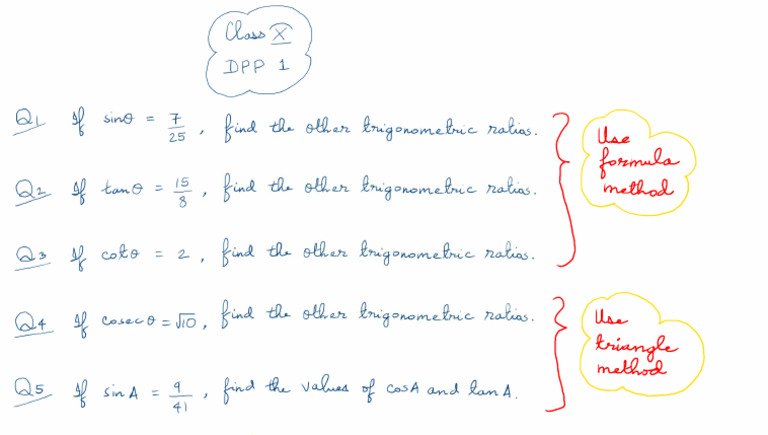 Class 10 - DPP 1 | PDF