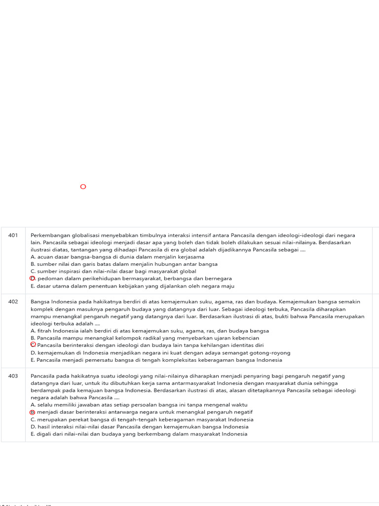 No Soal Kunci Grou | PDF | Sejarah