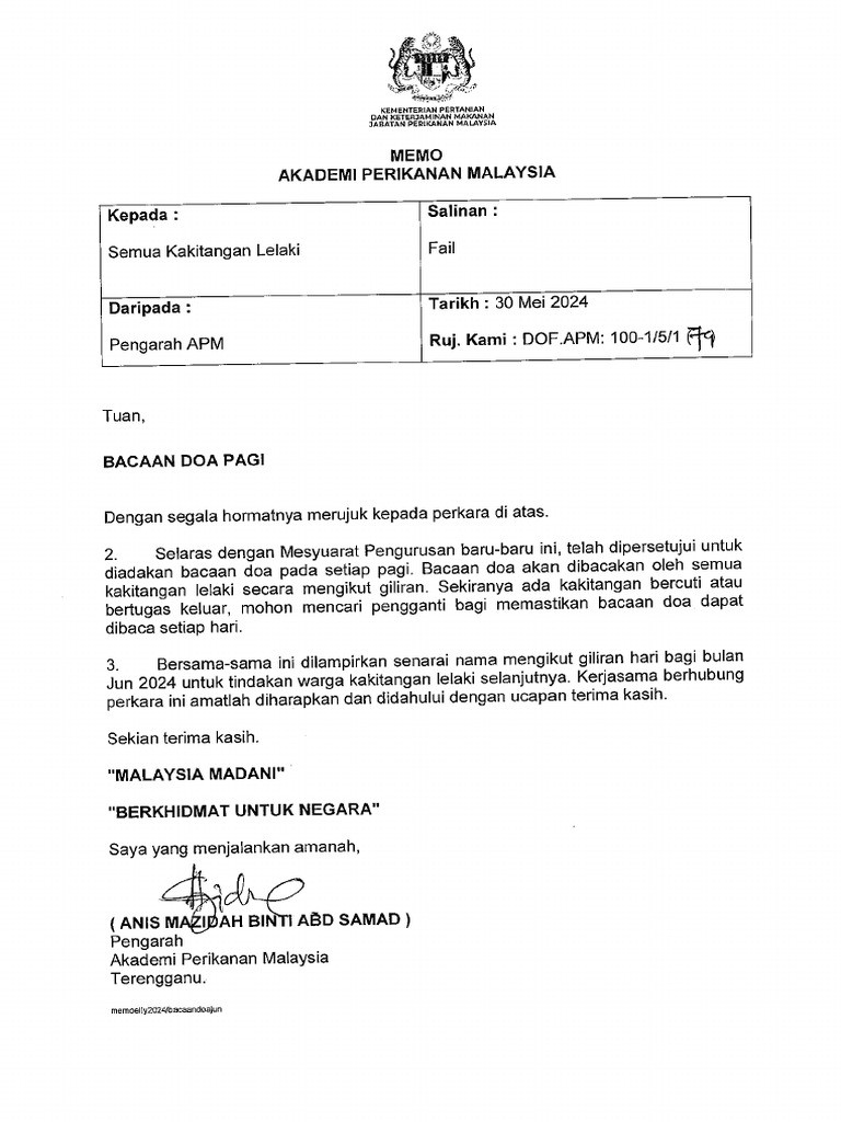 Bacaan Doa Pagi | PDF