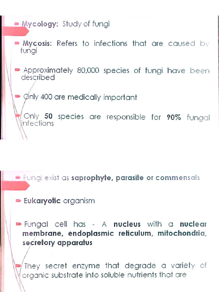Myco-1 & Superficial & Cutaneous Mycoses | PDF