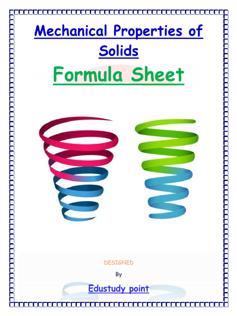 solid f sheet | PDF