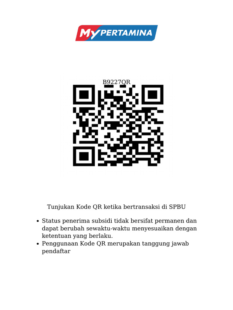 Contoh QR Pom | PDF