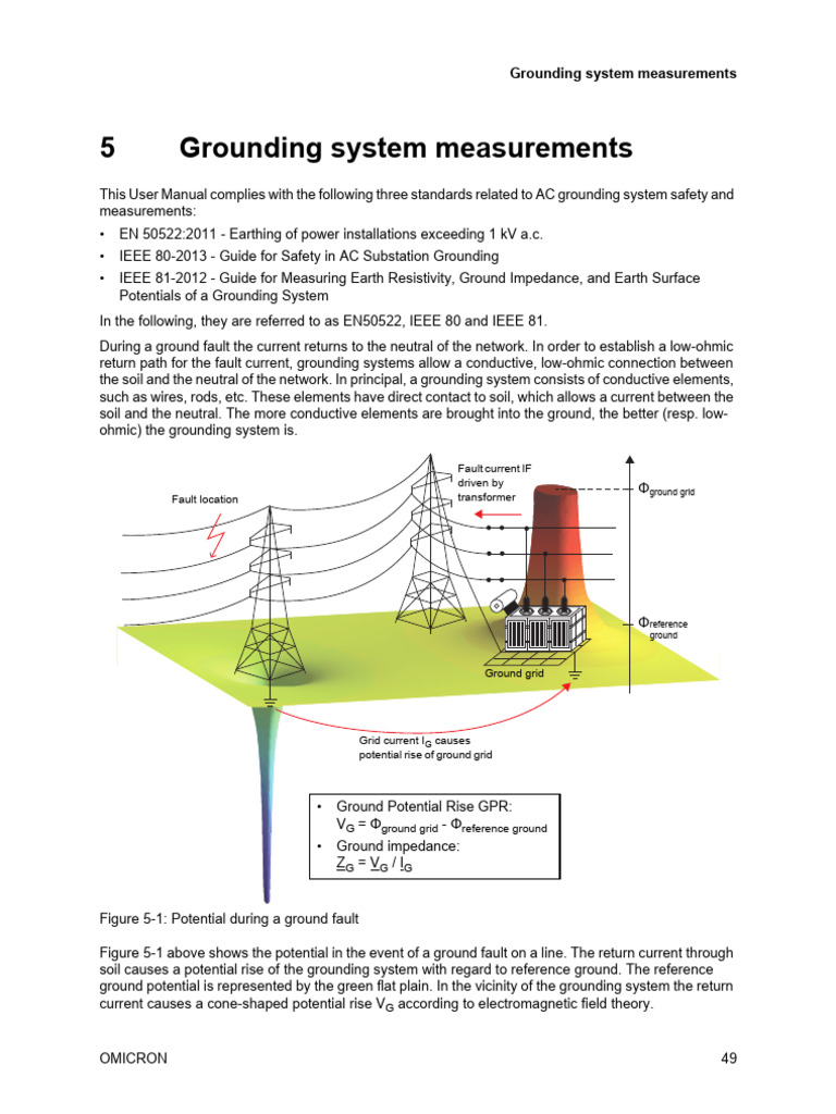 Grounding System Measurement Guide | PDF | Alternating Current ...