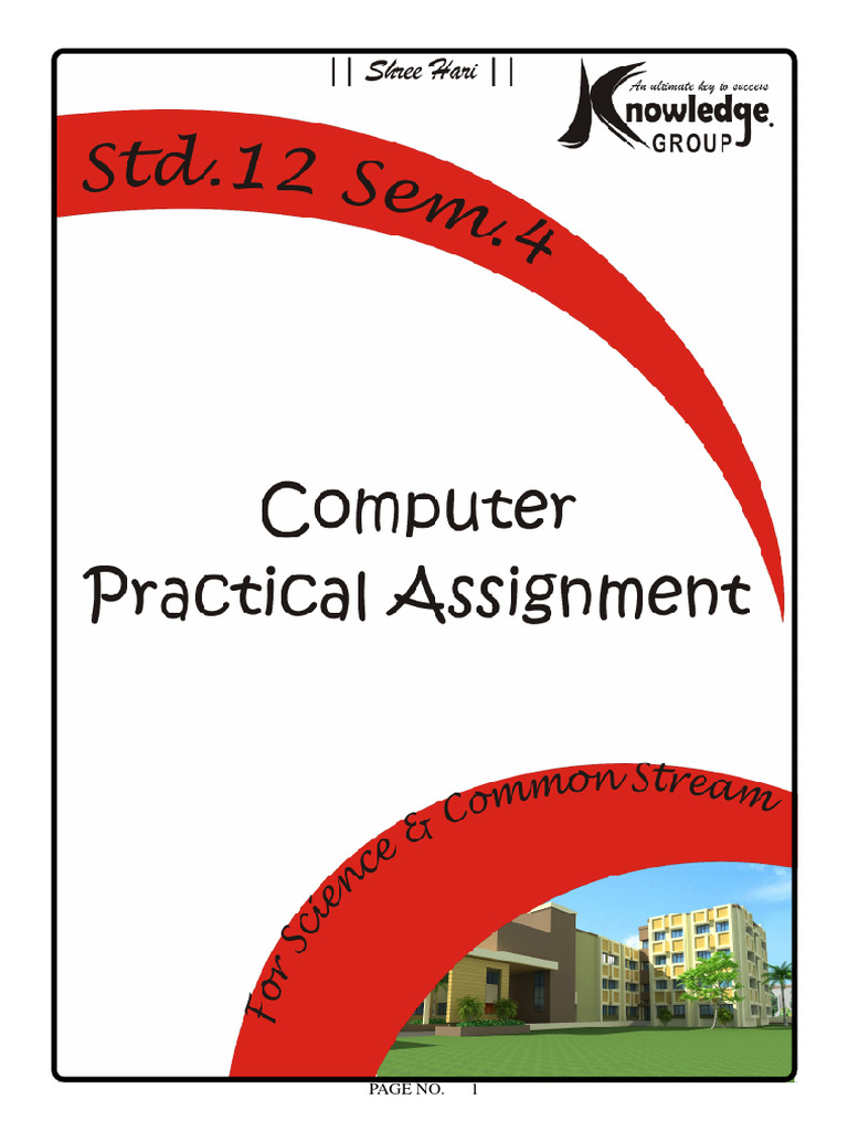 Standard12 Practical Assignment Pdf Constructor Object Oriented Programming Programming 2233
