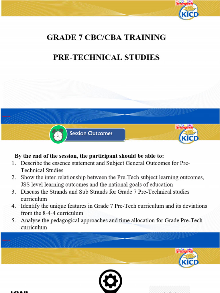 Pre-Technical-Presentation-tot | PDF | Learning | Curriculum