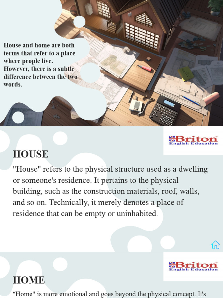 Difference Between House and Home | PDF | Philosophy