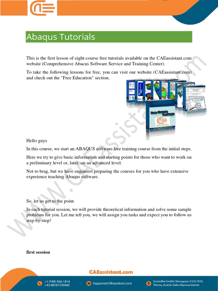 Free Course Lesson 1 | PDF