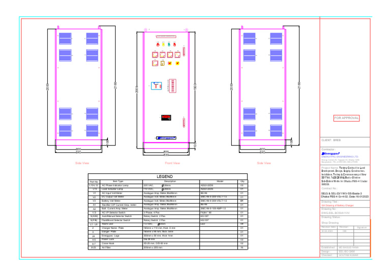 BASTA 3 Substation-Layout1 | PDF | Alternating Current | Rectifier