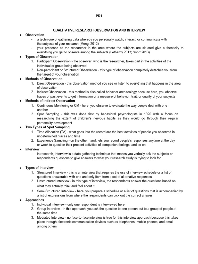 PR1_Q4_edit | Download Free PDF | Qualitative Research | Analysis